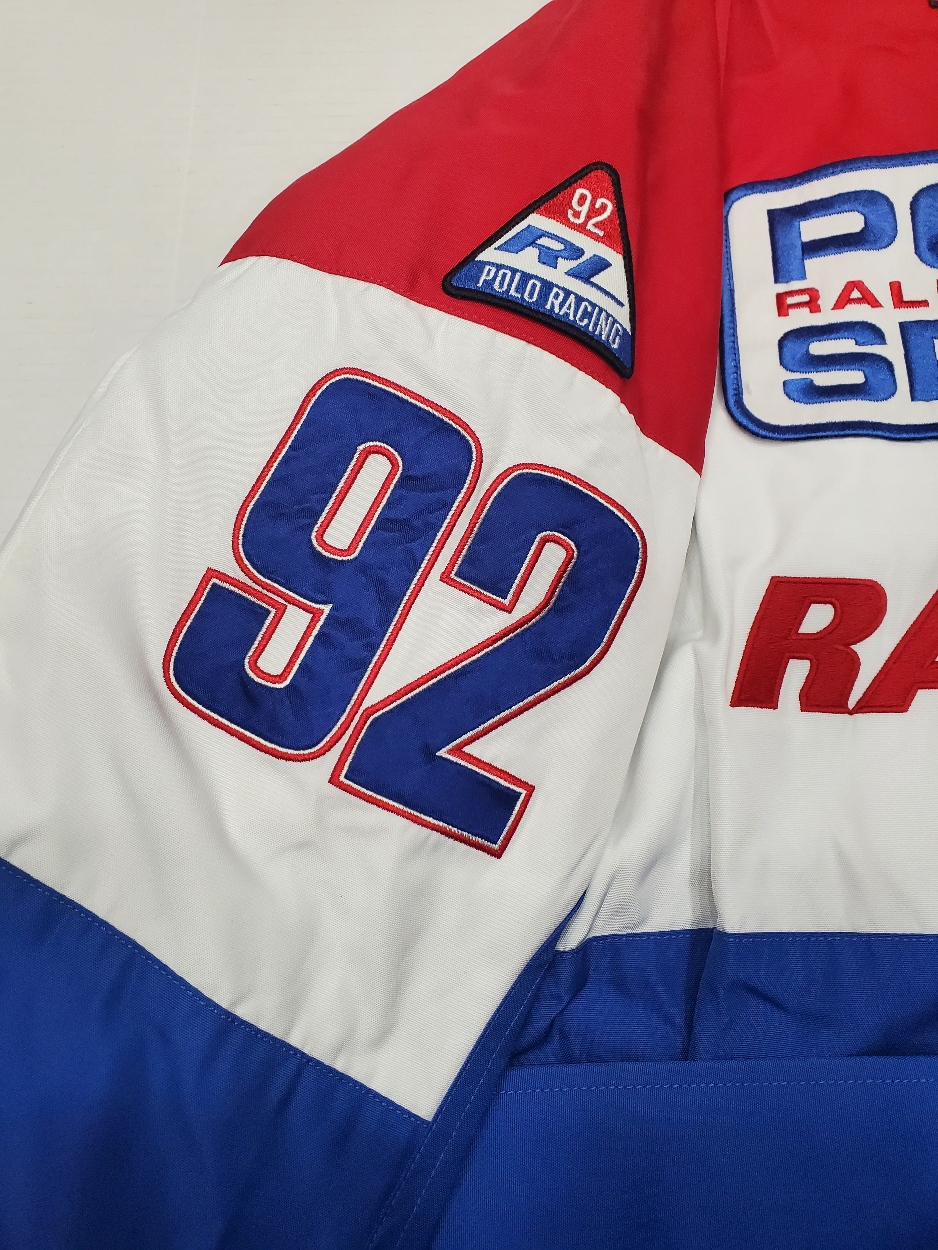 Nwt Polo Ralph Lauren Racing Jacket w/Patches | Unique Style