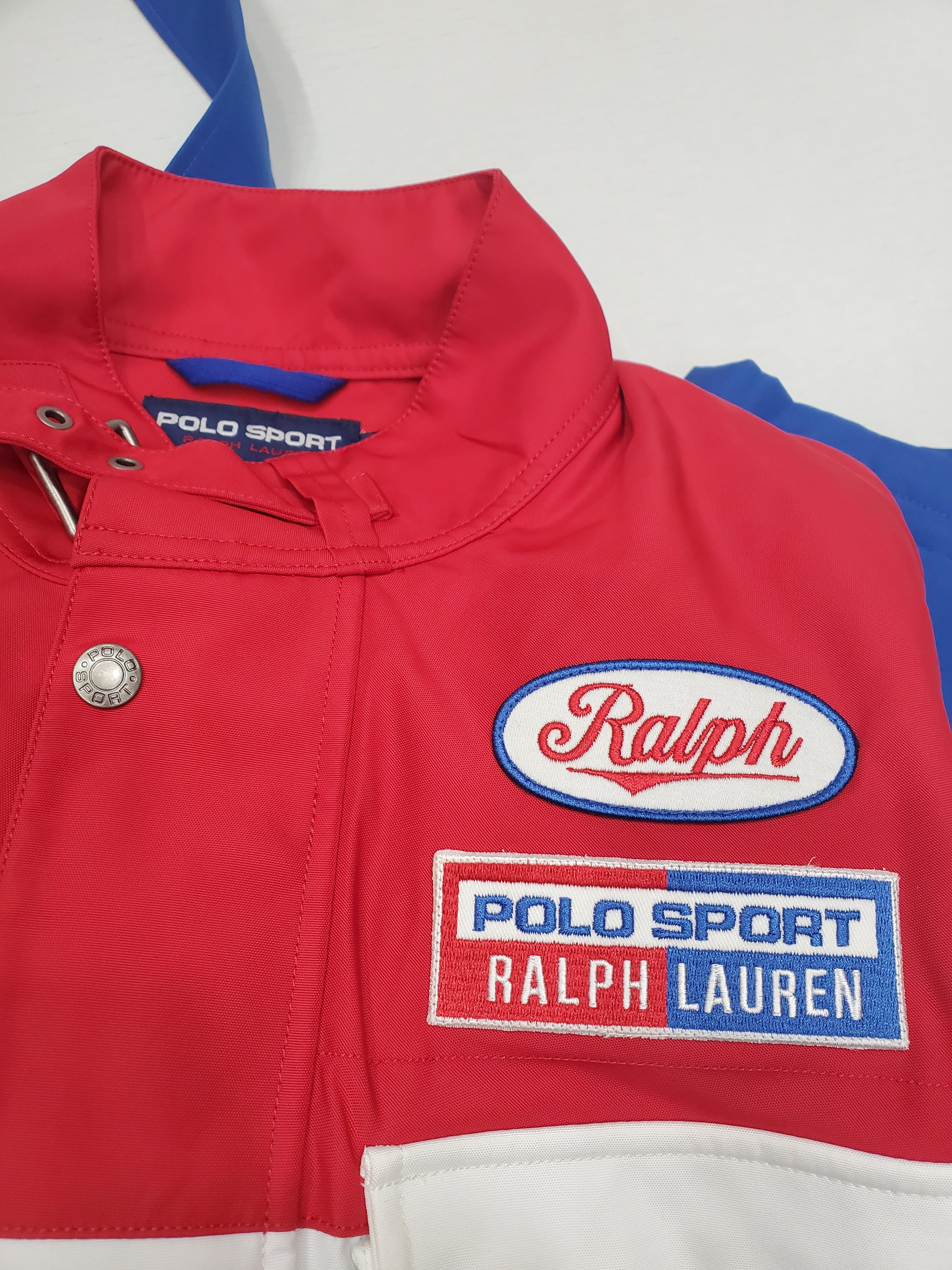 Nwt Polo Ralph Lauren Racing Jacket w/Patches | Unique Style