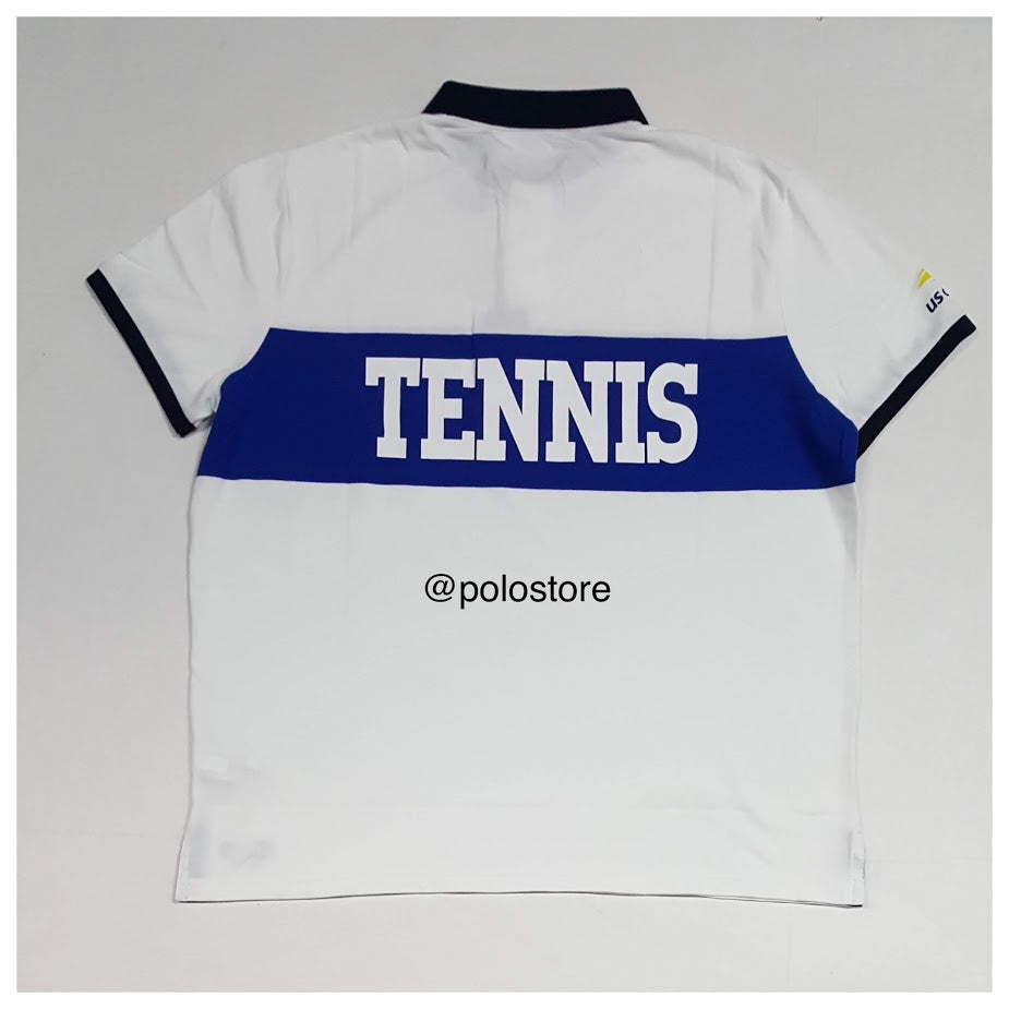 Nwt Polo Ralph Lauren White Polo Tennis US Open S/S Polo | Unique Style